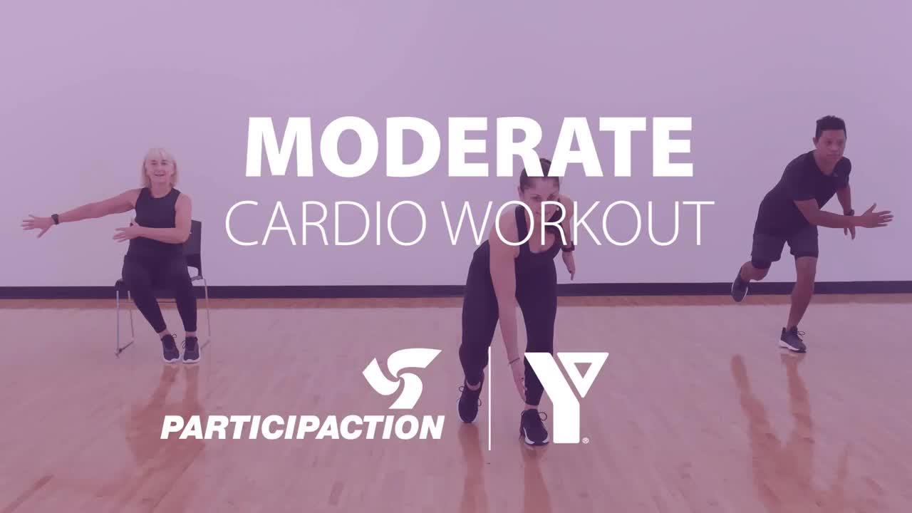 Moderate Intensity Cardio Workout - ParticipACTION Moderate Intensity Cardio Workout - ParticipACTION